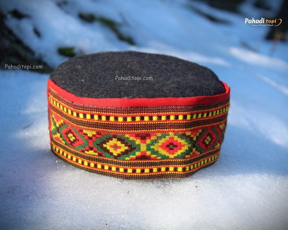 Ethnic Himachali Pahadi Cap - Traditional Topi for Cultural Wear ...