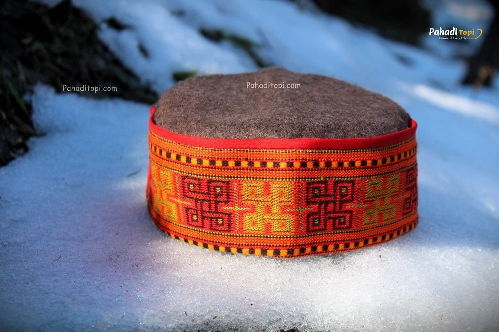 Handmade Pahadi Cap - Authentic Topi from Himachal - HimalayanKraft