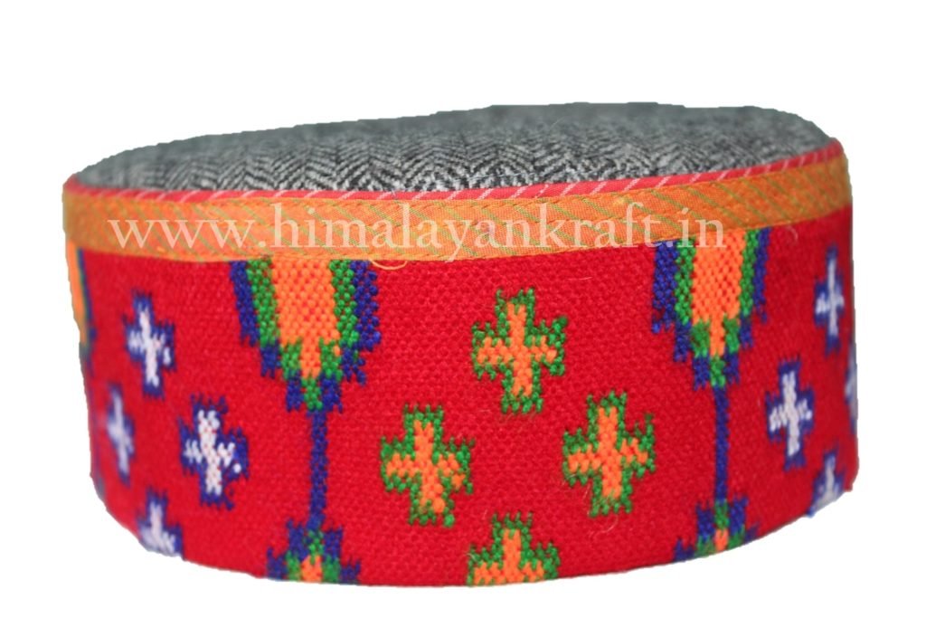 Himachali Cap - Be a Pahadi - Hand Woven Star Design